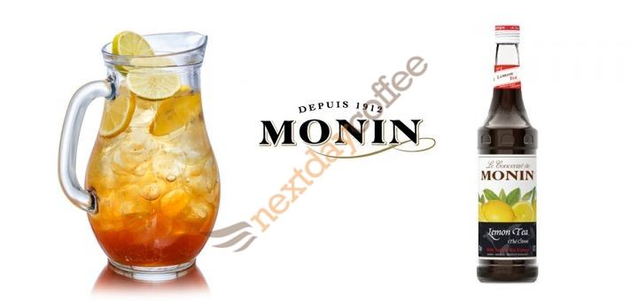 Monin Lemon Iced Tea Flavouring Syrup - NextDayCoffee