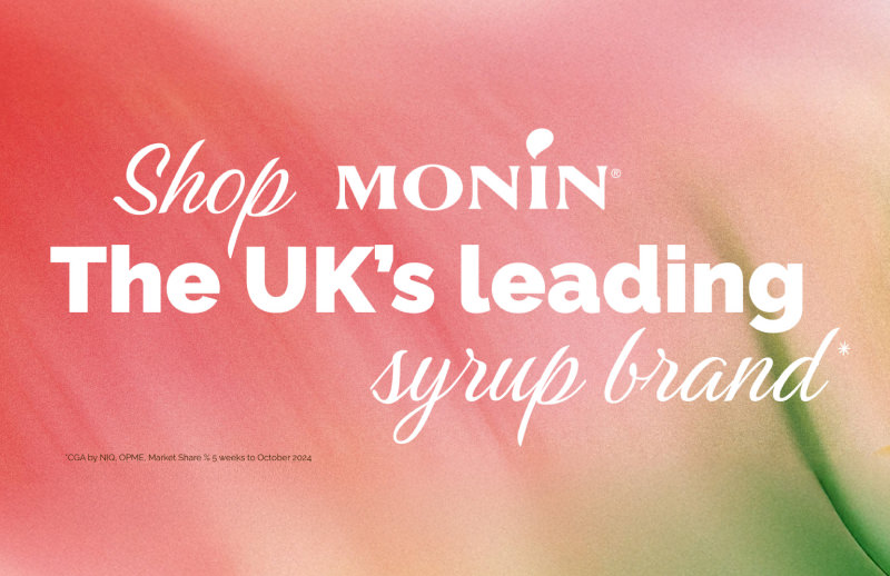 MONIN Flavoured Syrups, For Coffees to Cocktails Monin