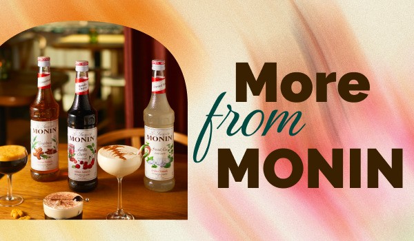 MONIN Flavoured Syrups, For Coffees to Cocktails Monin
