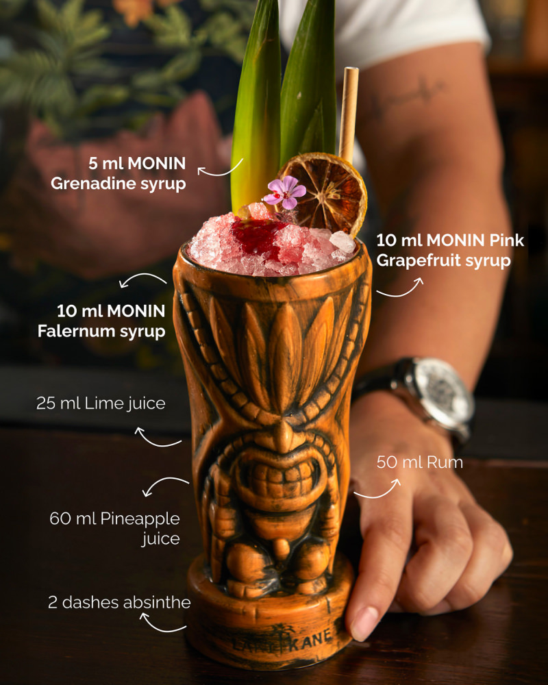 How to Make a Zombie Cocktail | Classic Tropical Rum Mix