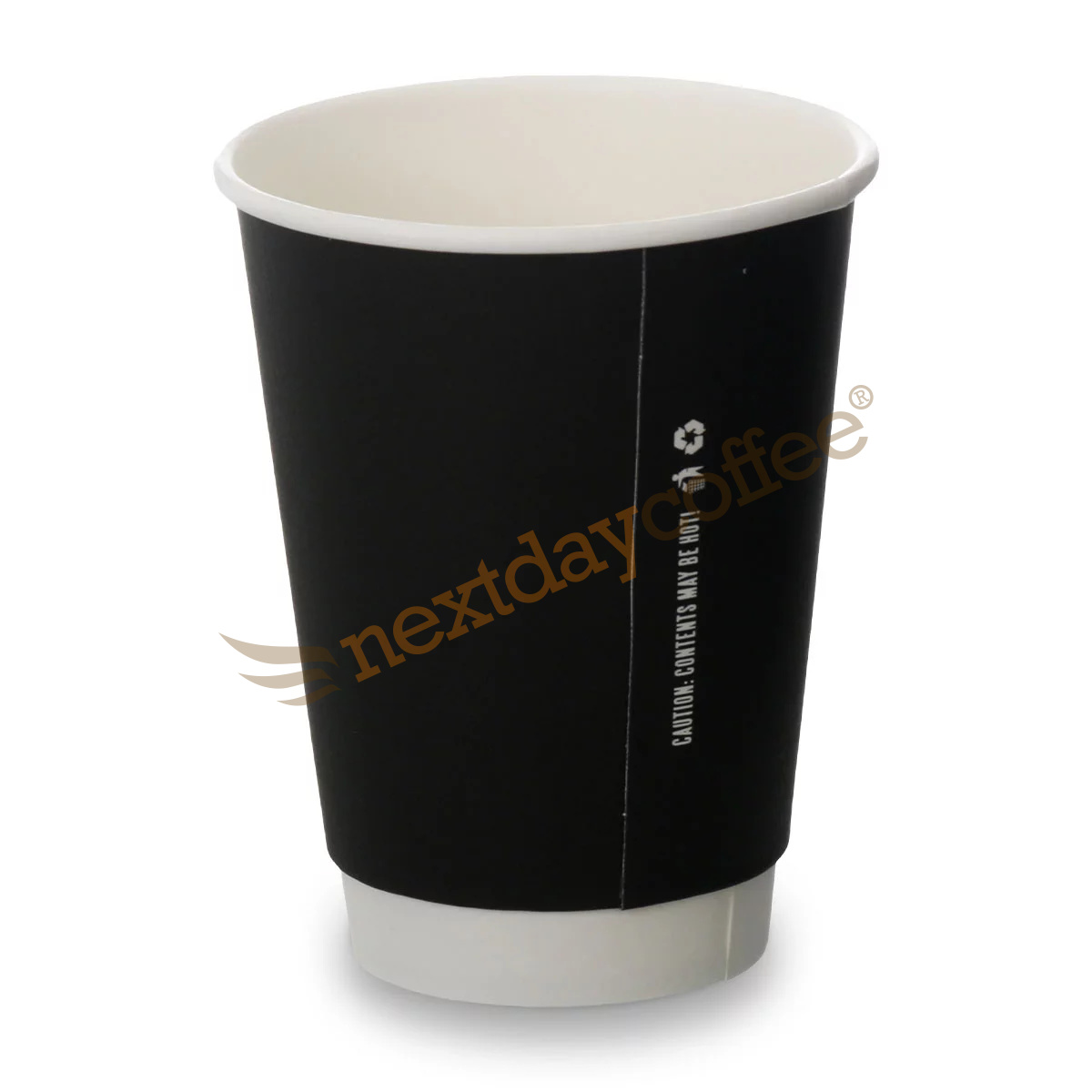 Black paper coffee cups store