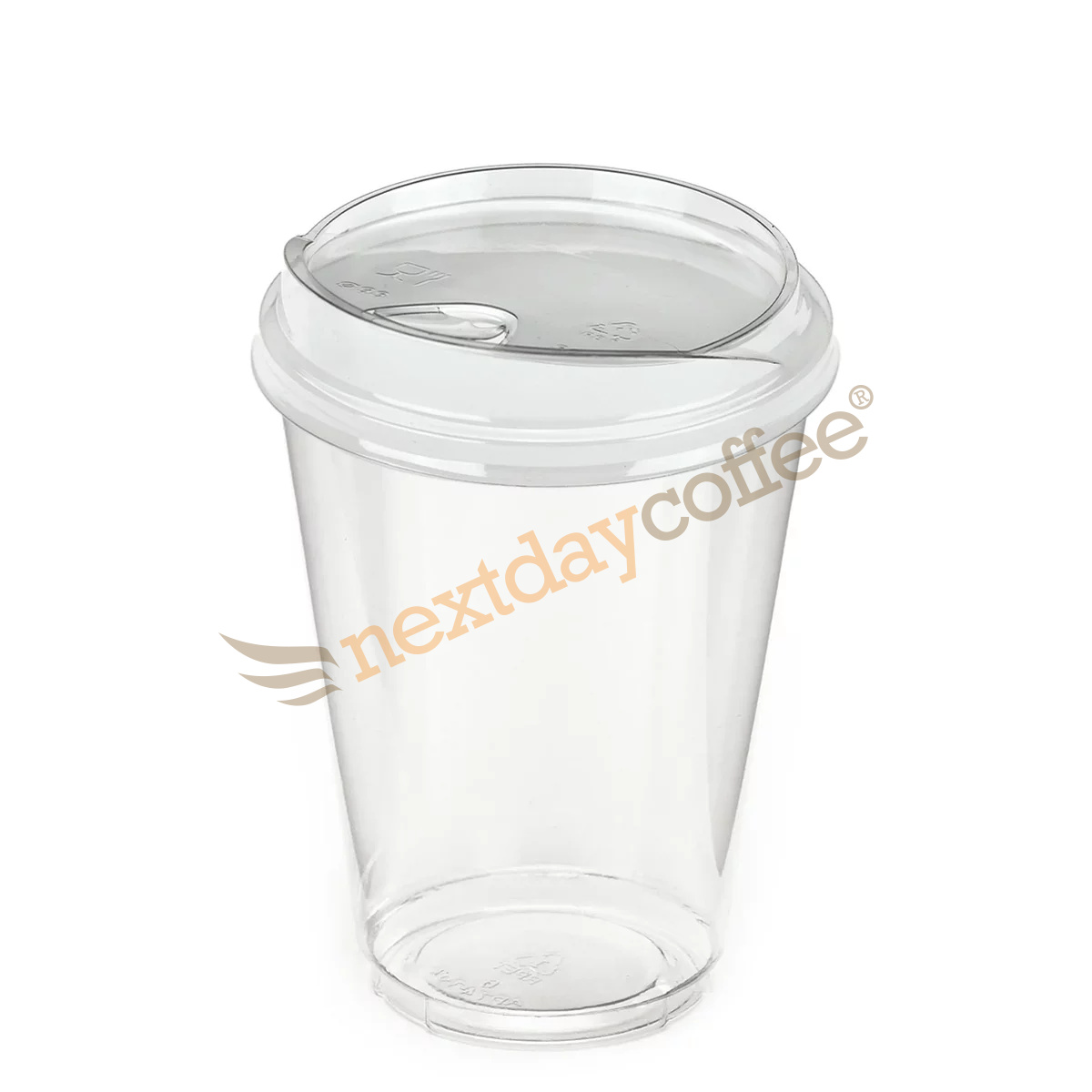 12-14oz Frappe Cups & Flat Lids Combo (500) | NextDayCoffee