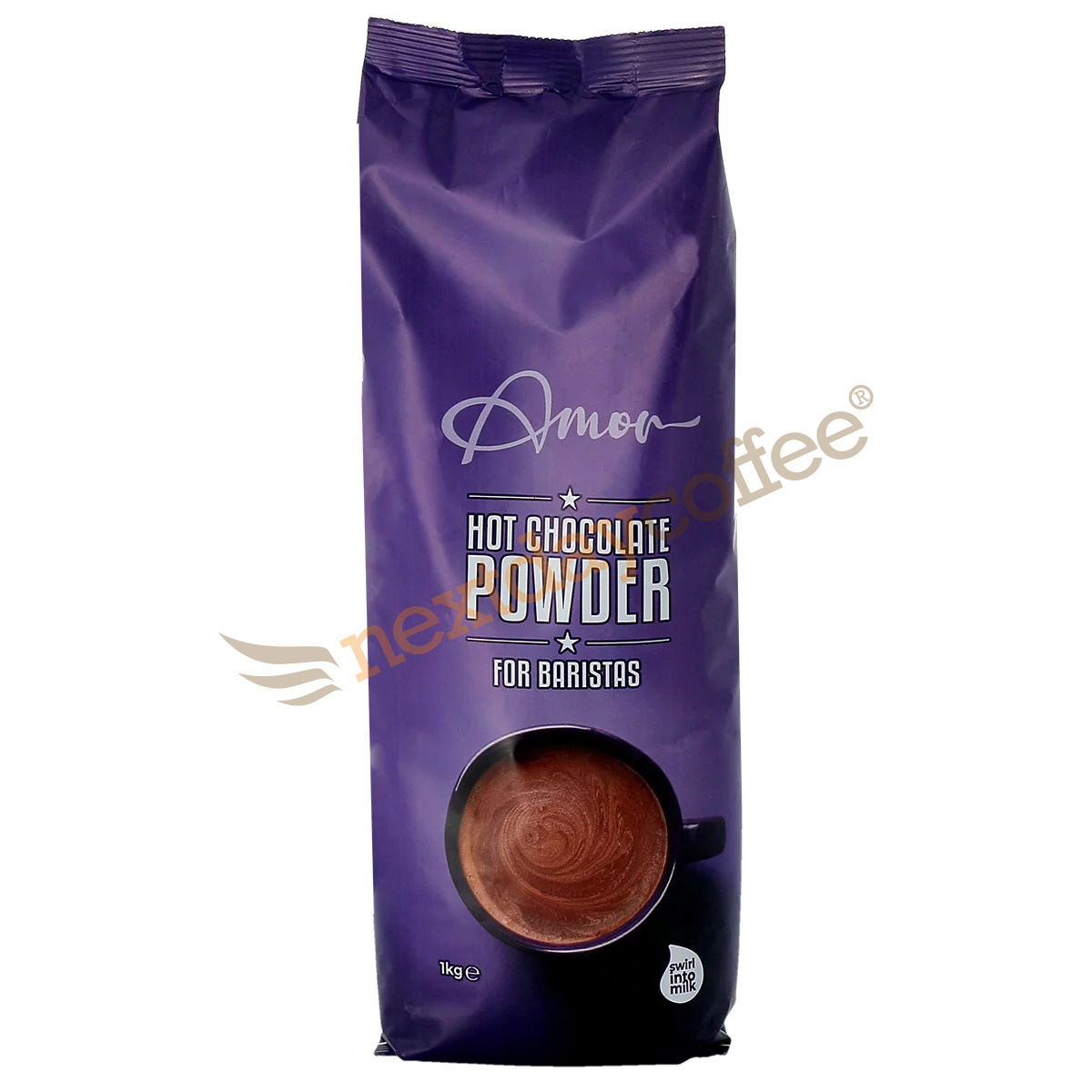 Amor Hot Chocolate Powder (1kg) | 25% Cocoa Drinking Chocolate
