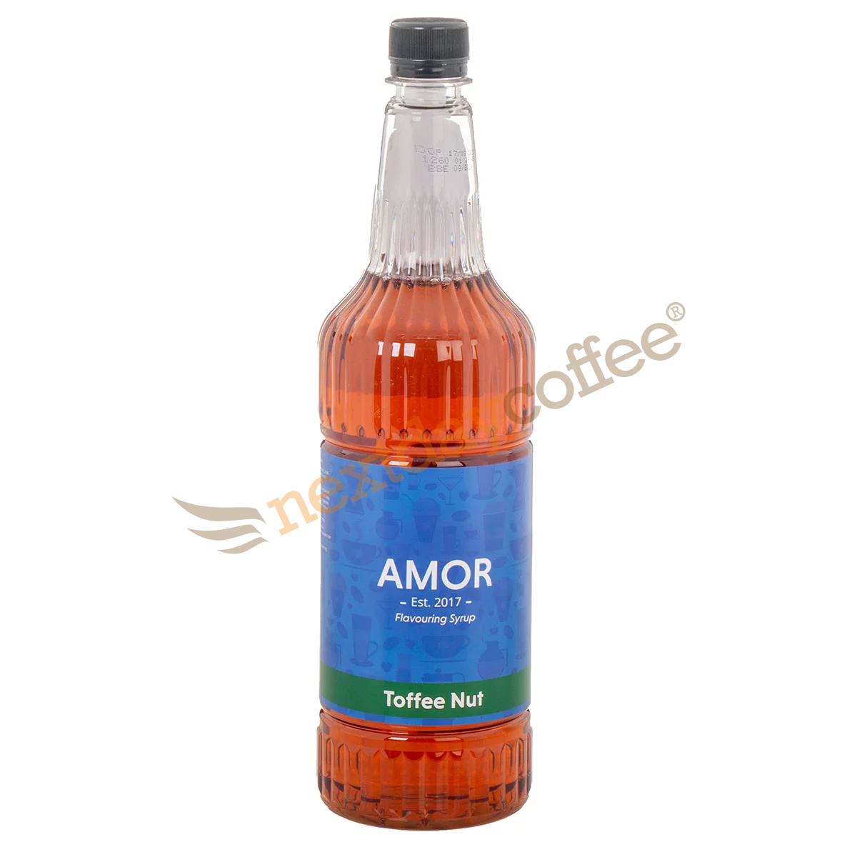 Amor Toffee Nut Syrup for coffee flavouring