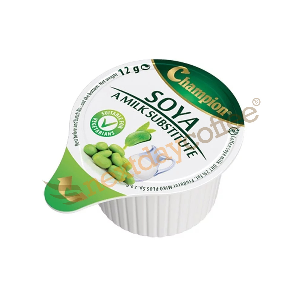 Champion Soya Milk Portions (120 pots) | Milk Alternatives