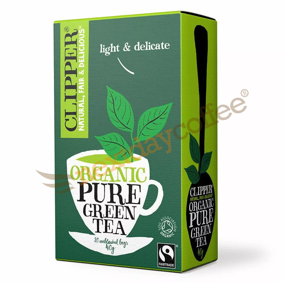 Clipper Tea - Organic Green Tea Envelope Tea (25)