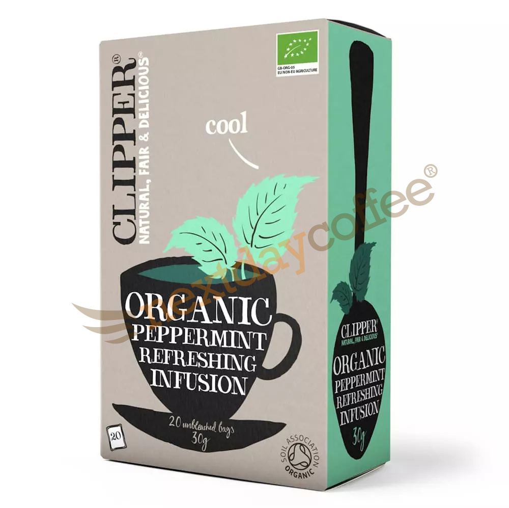 Clipper Organic Peppermint Envelope Tea (25)