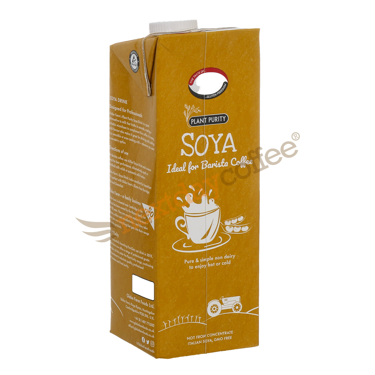 Glebe Farm Soya Milk 1 Litre Dairy Free Milk Alternative