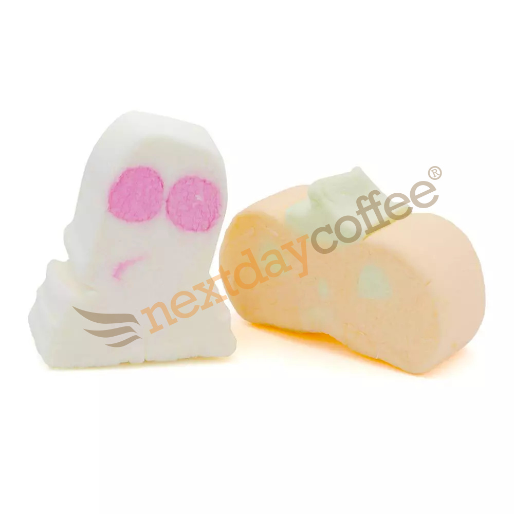 Pumpkin & Ghost Marshmallows (1kg) | Halloween Themed Treats