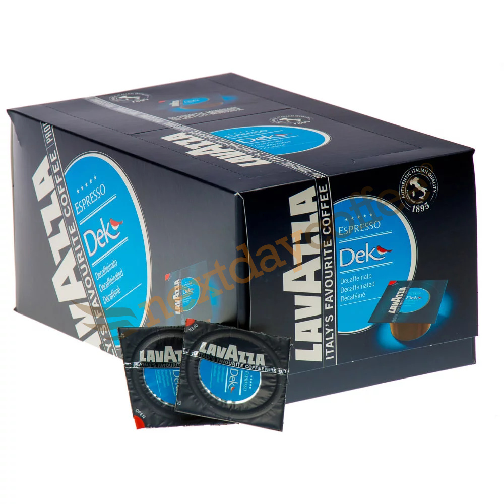 Lavazza Dek Decaffeinated Ground Coffee (80 sachets)