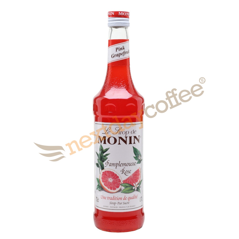 Monin Pink Grapefruit Syrup for Adding to Cocktails and Gin