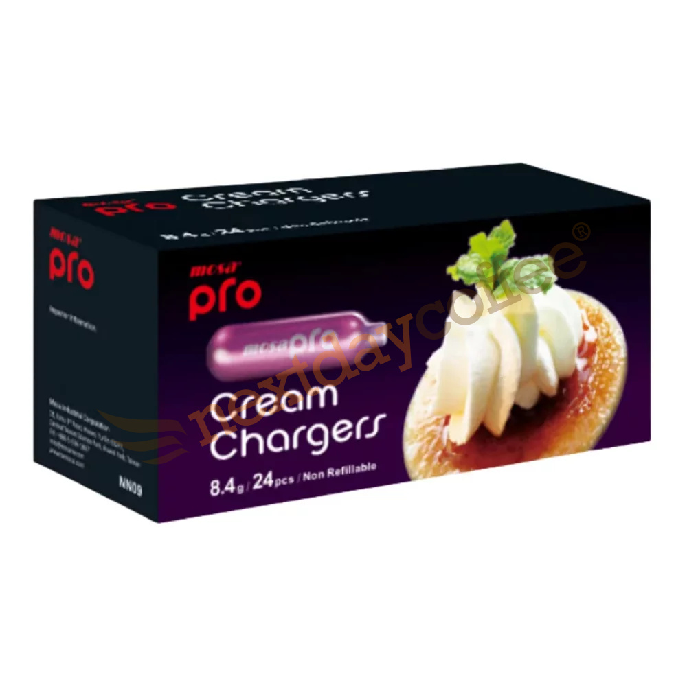 MOSA PRO 8.5g Cream Chargers (24) | N2O Charger Bulbs
