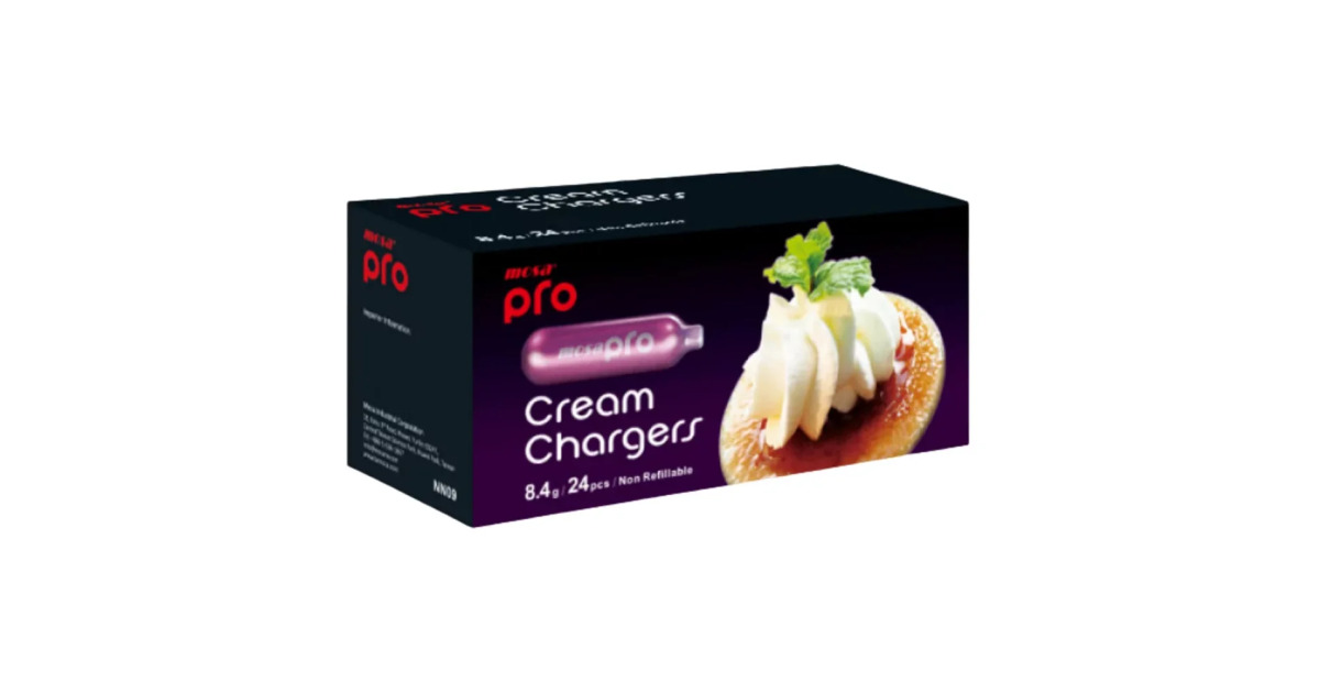 MOSA PRO 8.5g | N2O Cream Chargers (120)
