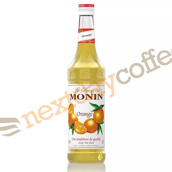 Monin Orange Syrup for Adding to Hot Chocolate