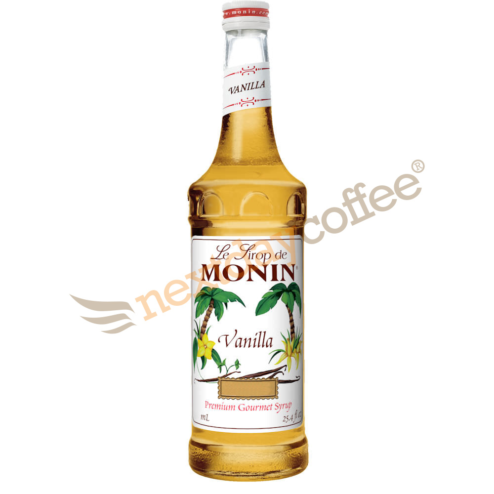 Monin Vanilla Syrup for Lattes and Cappuccinos