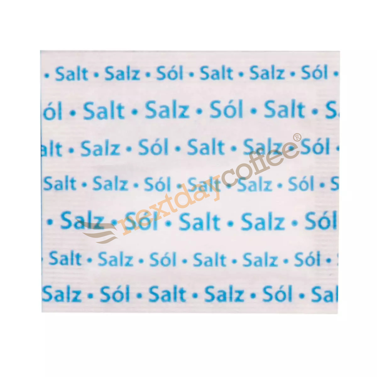 Salt portions, single serve individual sachets