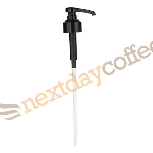 Simply plastic pump for coffee and cocktail flavouring syrups