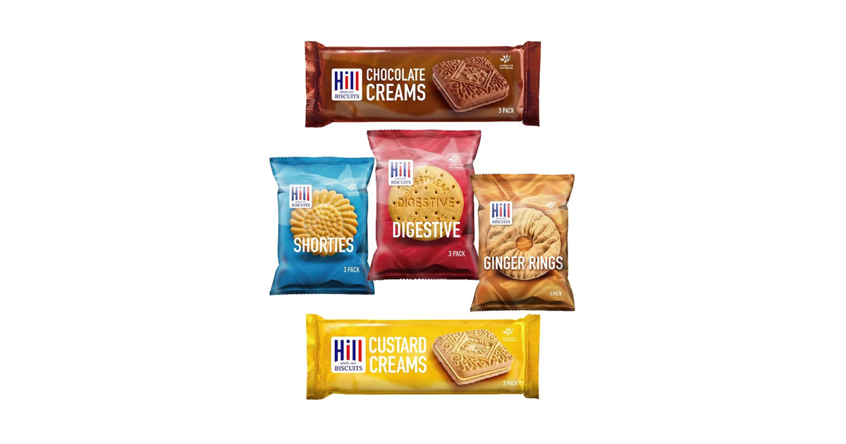Biscuit Assortment Mini Packs (100) | For Office & Canteen