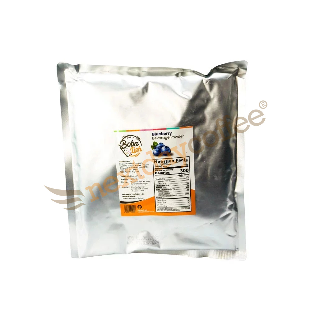 Boba Lish Blueberry Bubble Tea Milk Powder 1kg