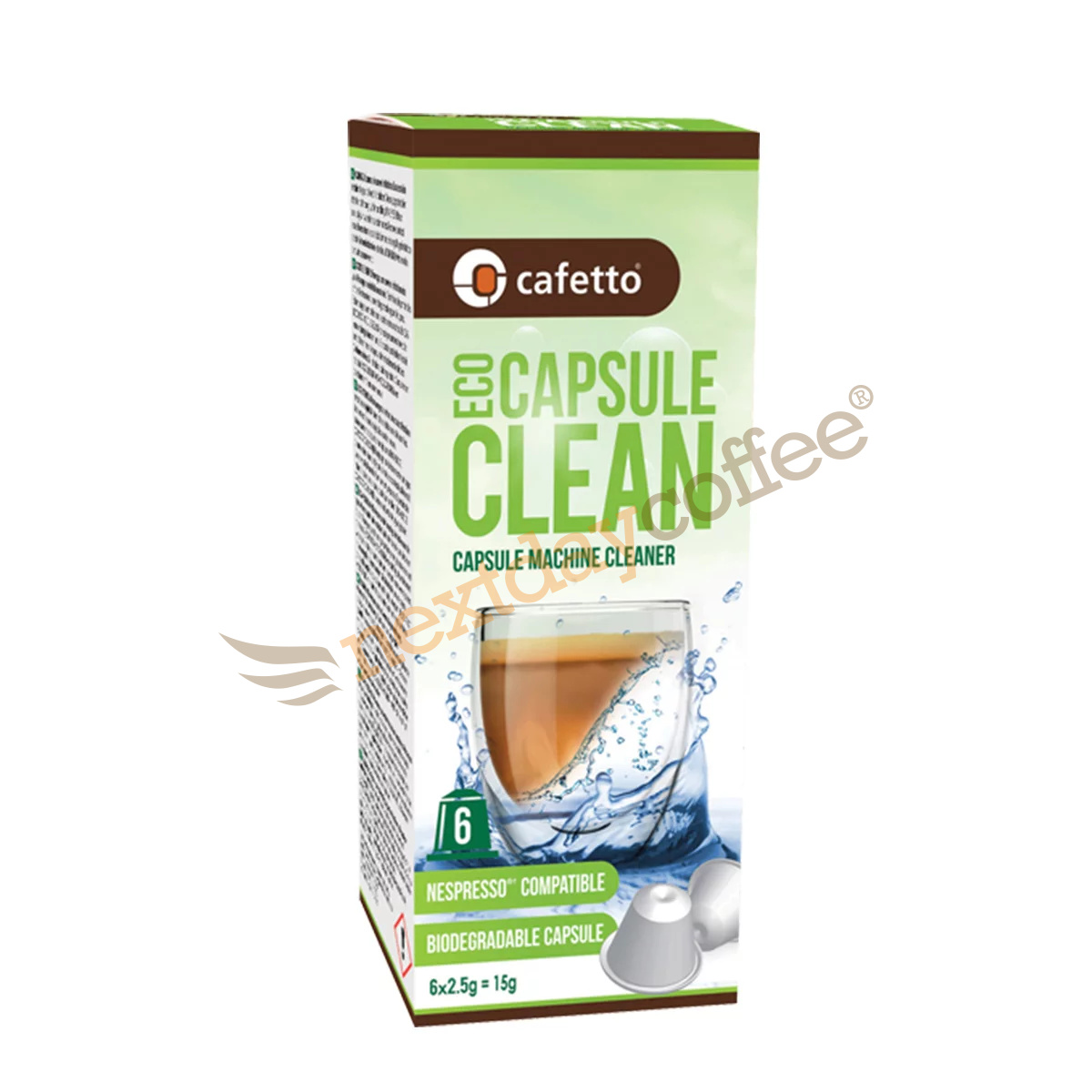 Cafetto ECO Nespresso Machine Cleaner (6 Capsules)