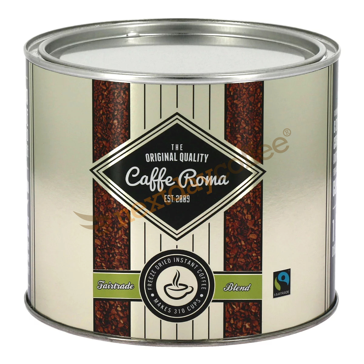 Caffe Roma Fairtrade Instant Coffee Tin (500g)