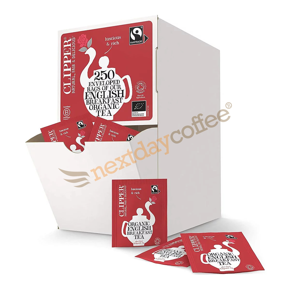 Clipper Organic Envelope English Breakfast Tea (250)