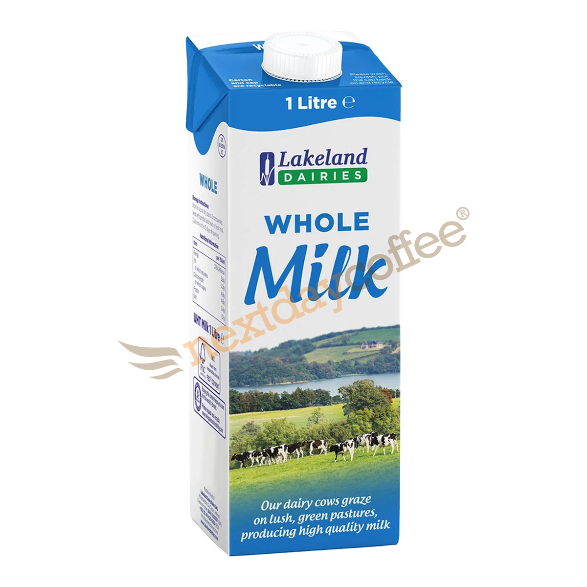Lakeland Whole Milk (12 x 1 Litre)