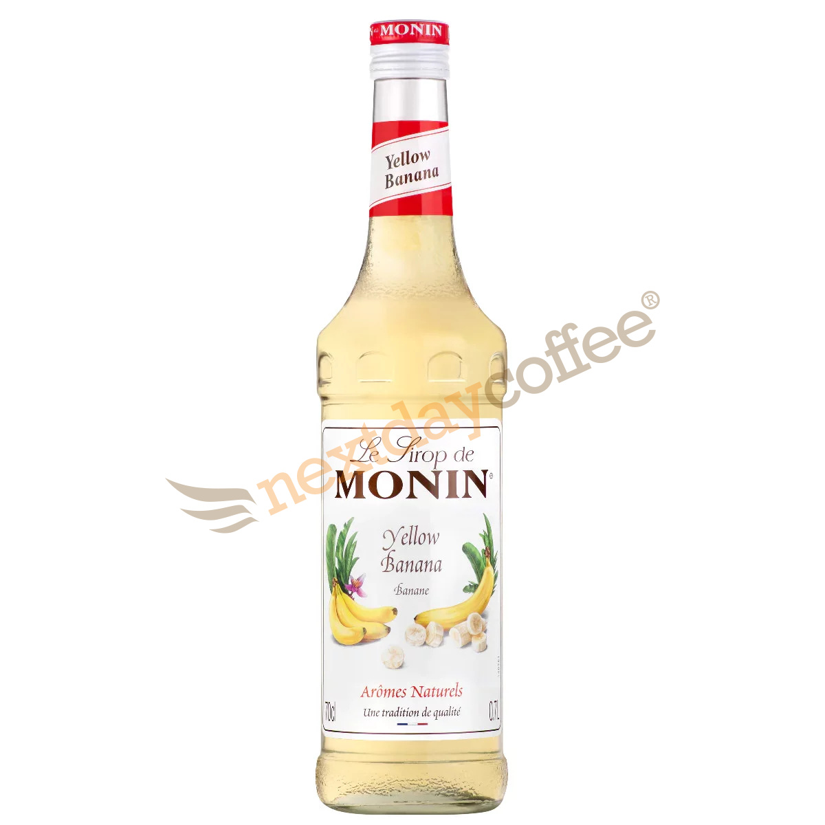 MONIN Banana Syrup for Cocktails and Banana Milkshakes