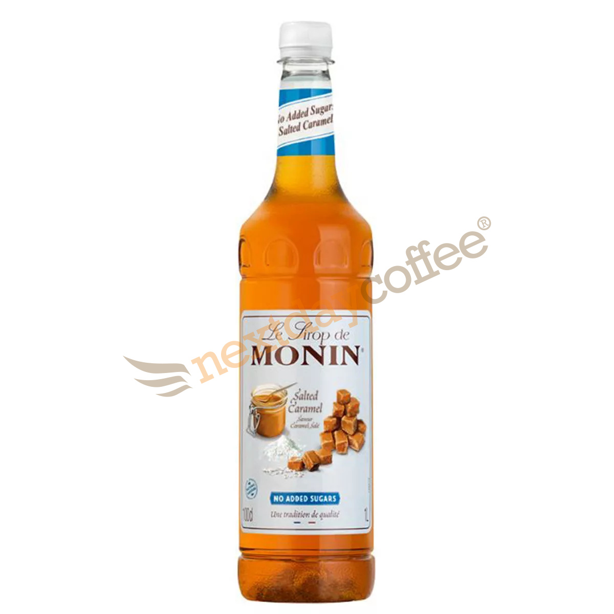 Monin Salted Caramel Reduced Sugar Syrup (1 Litre) | Monin Syrups