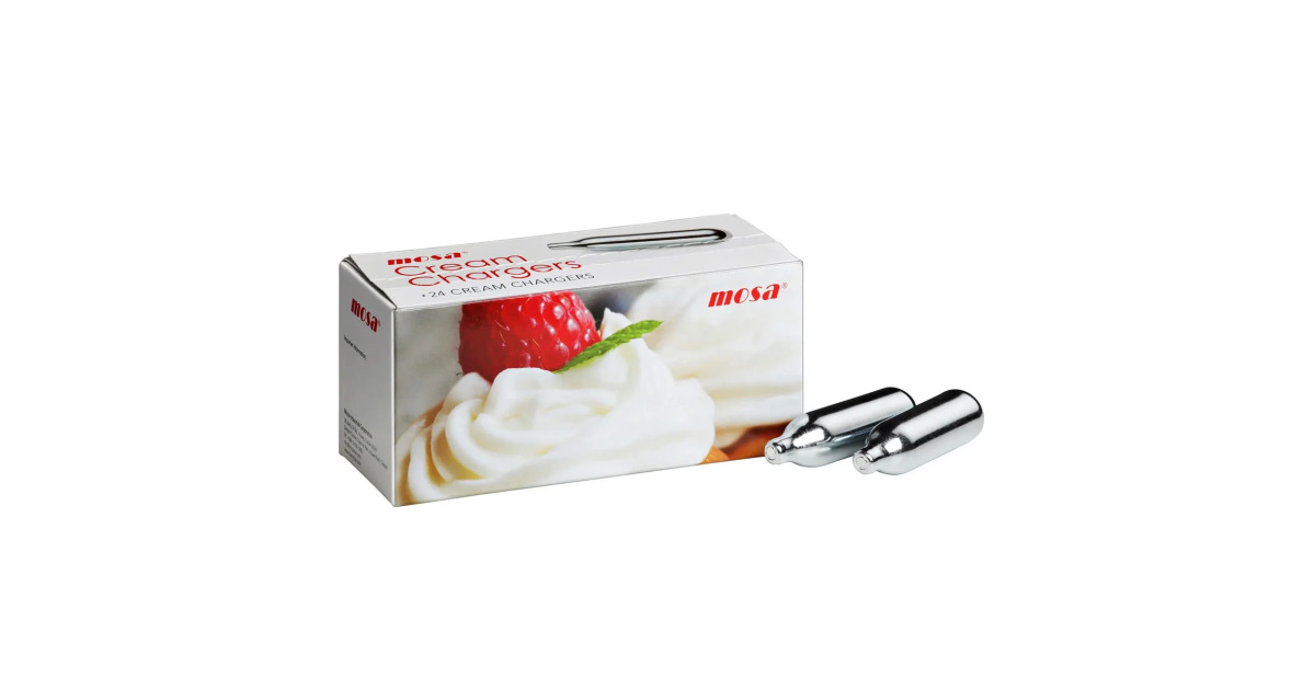 MOSA Cream Chargers (24 x 8g) | N2O Gas Chargers
