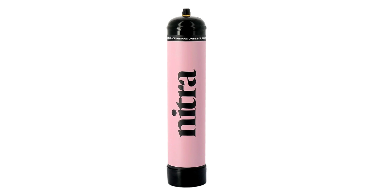 Nitra N2O Canister 640g | Large Tank of Nitrous Oxide