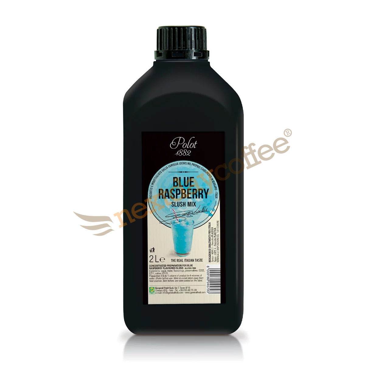 Polot 1882 Blue Raspberry Granita Mix (2L) | Slush & Granita Mix