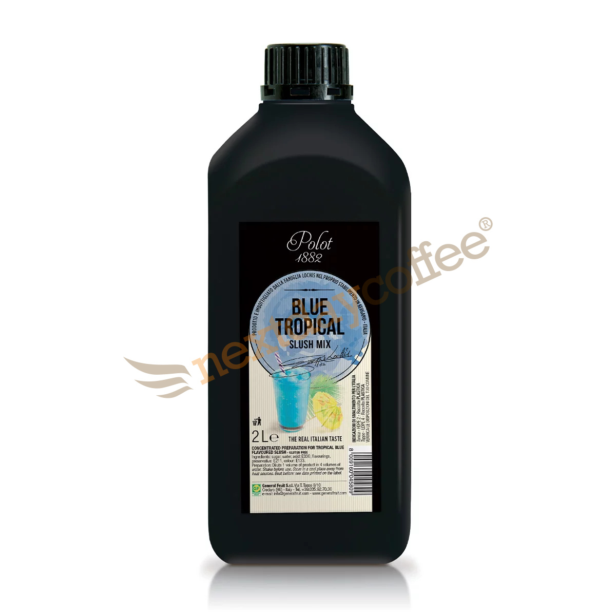 Polot 1882 Blue Tropical Slush Mix (2L) | Commercial Slush Mix
