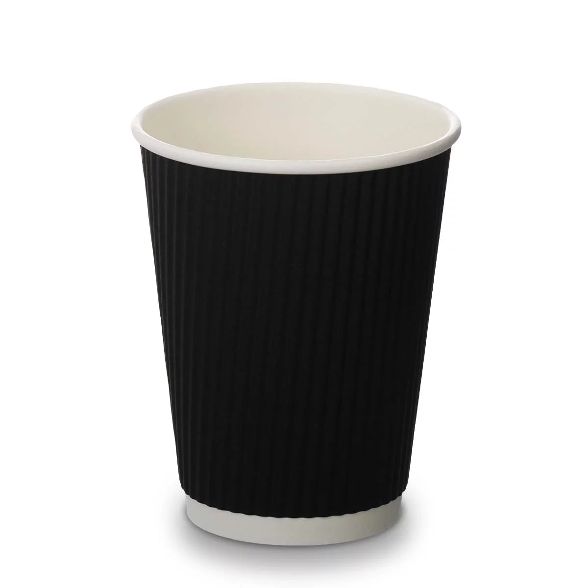 Black Ripple Coffee Cups, Best Selling Disposable Cups