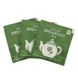 Envelope Tea Bags by Twinings, Clipper and Tetleys