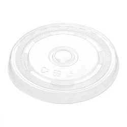 PLA Compostable Milkshake Cups and Smoothie Lids