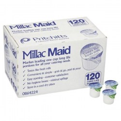 UHT Milk and Cream Portions Semi Skimmed And Whole Milk Pots