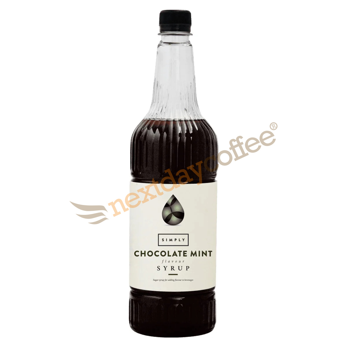 Simply Chocolate Mint Syrup (1 Litre) | Coffee Flavouring Syrup