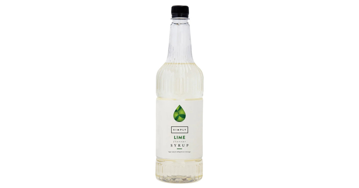 Simply Lime Syrup (1 Litre) | Coffee Flavouring Syrup