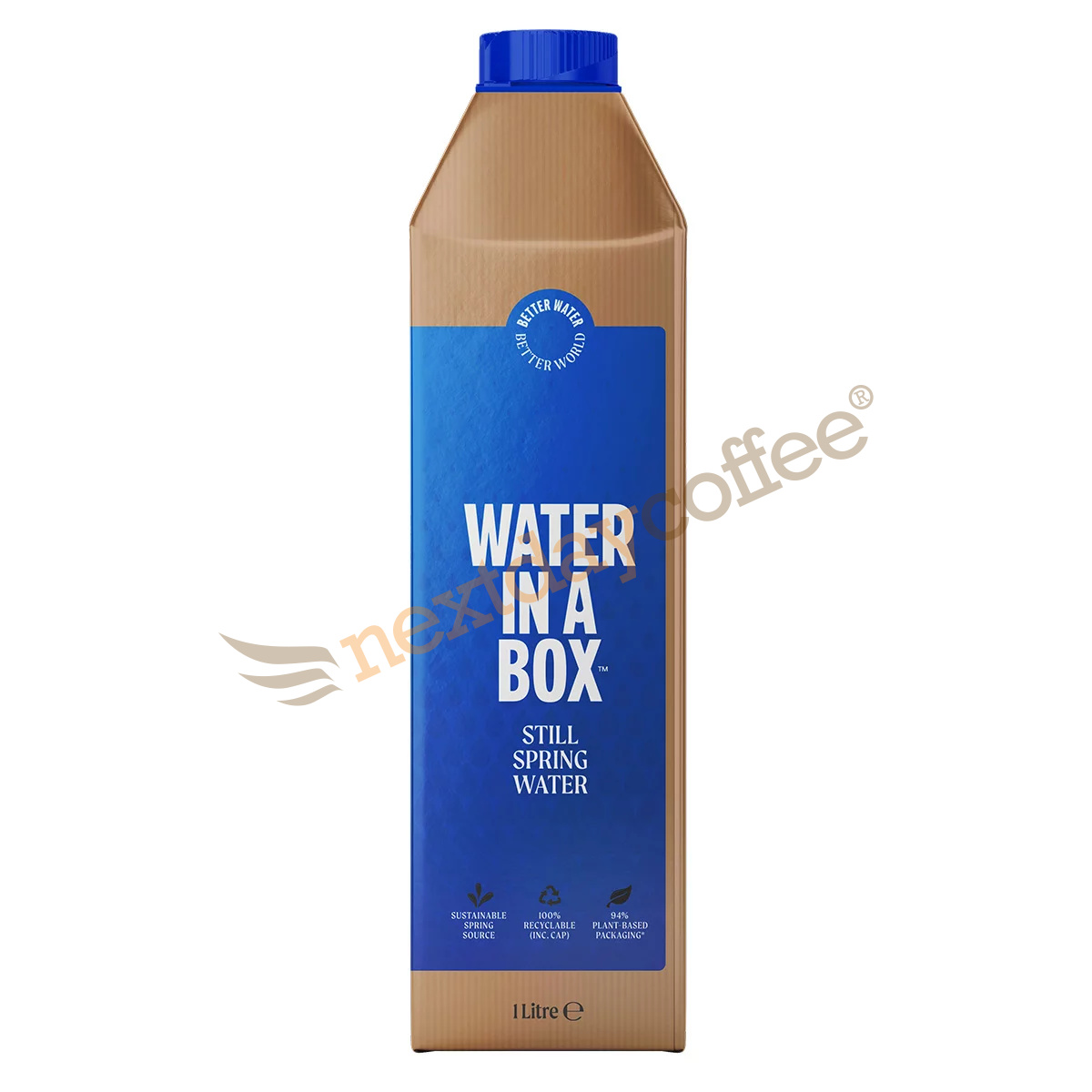 Water In A Box - Pure Spring (12 x 1 Litre) | Bottled Water