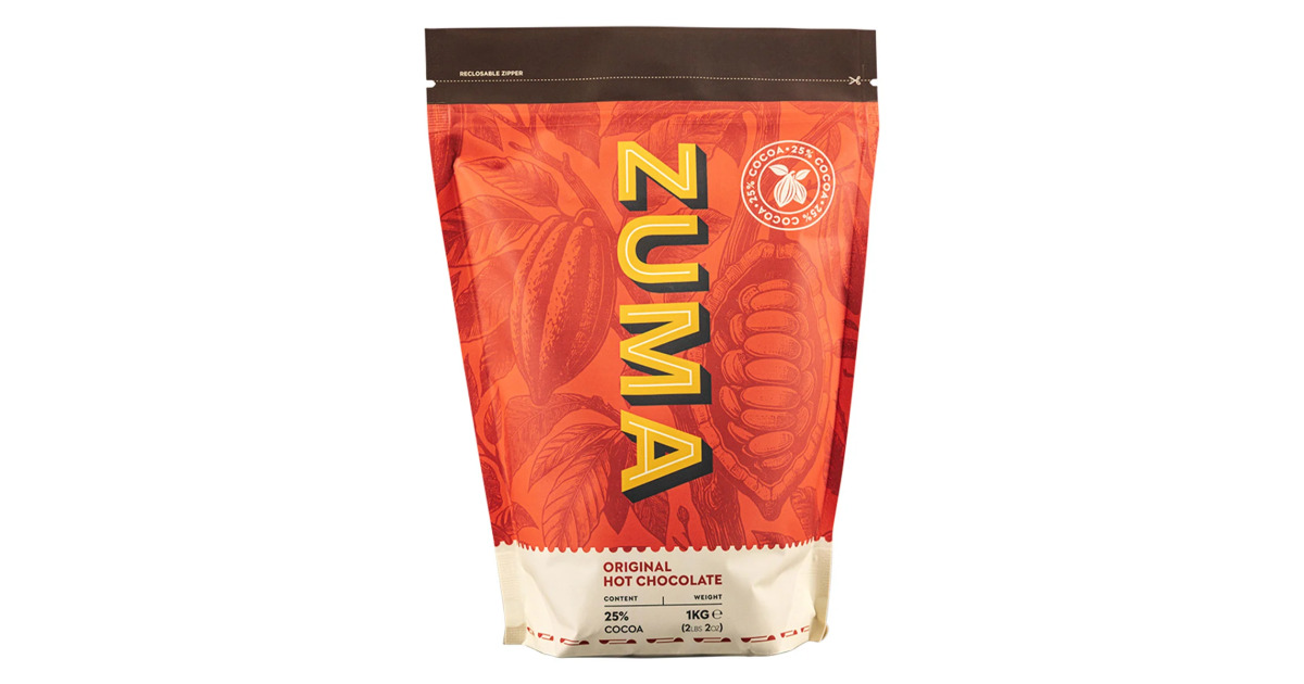 Zuma Original Hot Chocolate Powder (8 x 1kg)