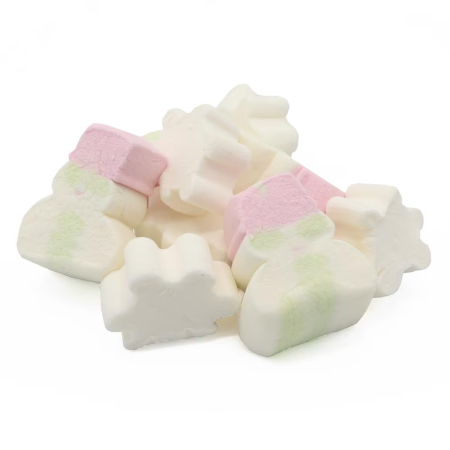 Snowman & Snowflake Marshmallows (1kg) | Festive Themed Treats