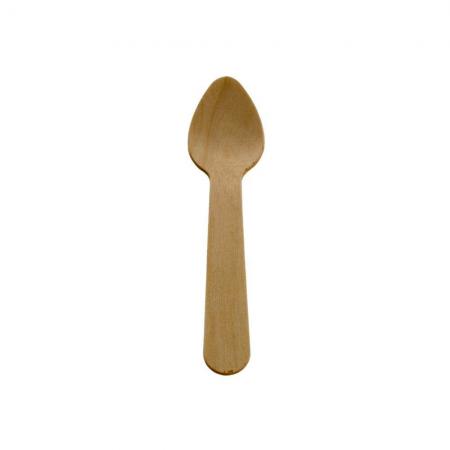 Biodegradable Wooden Teaspoons (100) | ECO Cutlery