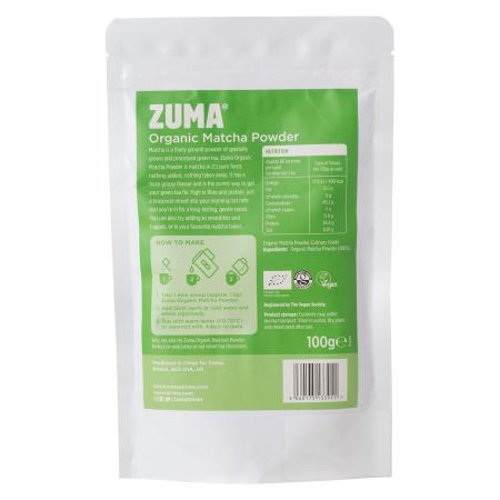 Zuma Matcha Green Tea (100g) | Matcha Tea Powder