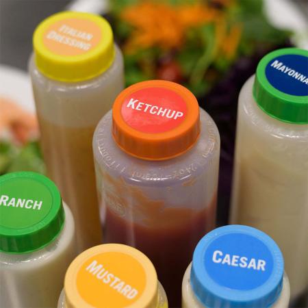 FIFO Sauce Labels Sheet (24 Labels)