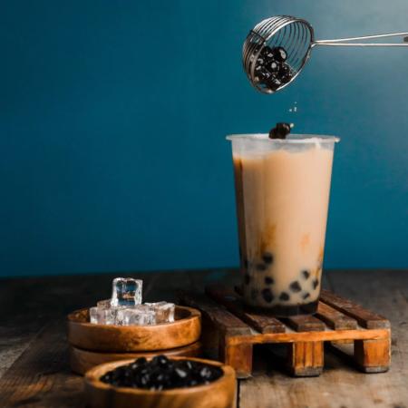 Bubble Tea / Boba Tea Bamboo Ladle | Bubble Tea Strainer