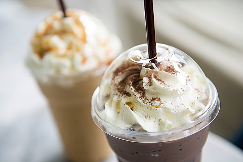 Frappe Mix | Vanilla and Mocha Frappe Mixers Ice Blended Powder