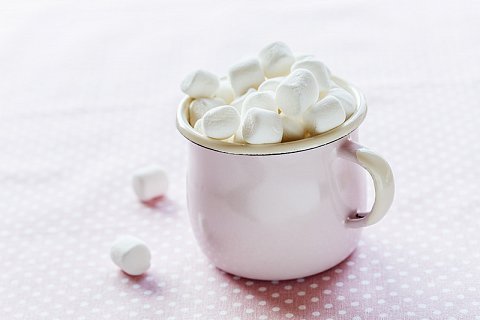 Mini Marshmallows for Adding to Hot Chocolate